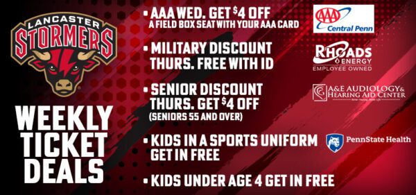 Single Tickets - Lancaster Stormers